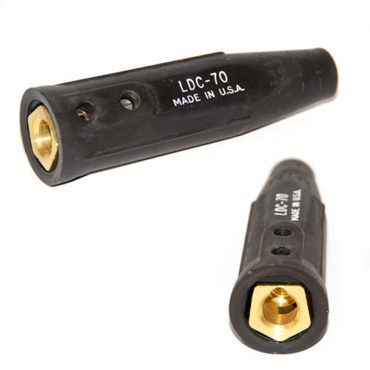 LDC-70 FEMALE DINSE - BLACK LDC-70 FEMALE DINSE - BLACK - Lenco Welding ...