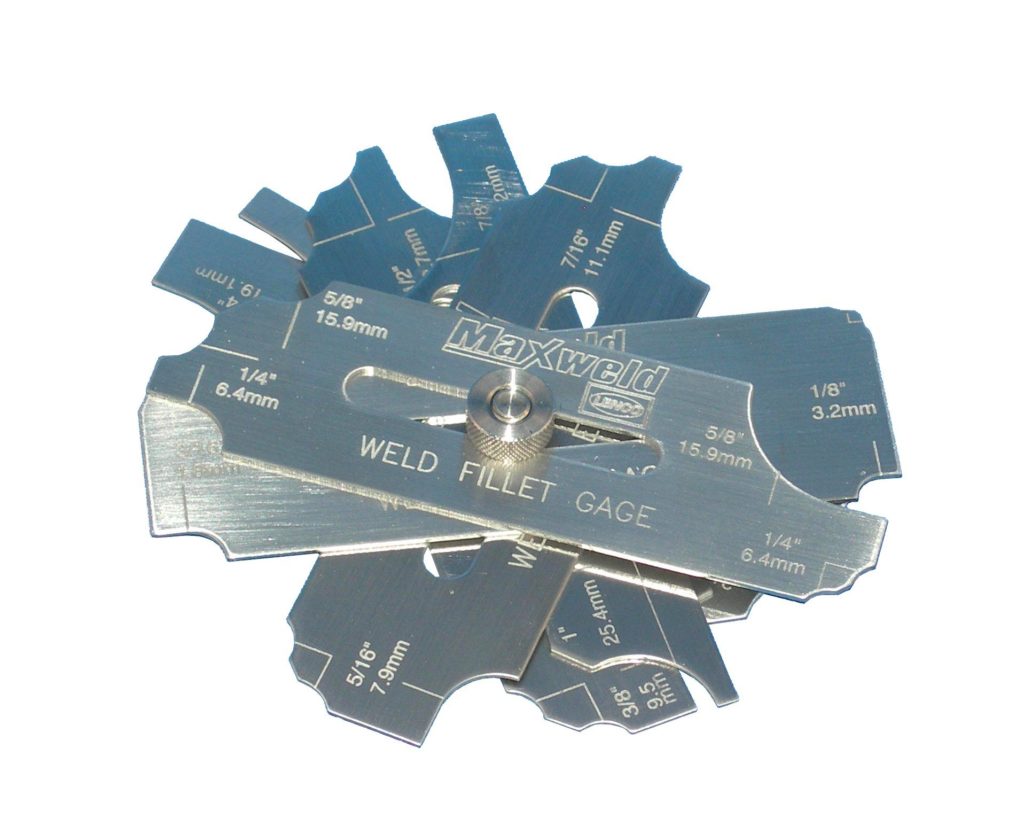 FILLET WELD GAUGE 7PC STAINLES - Lenco Welding Accessories Ltd.