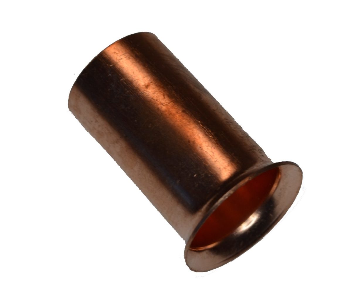 COPPER FERRULE for 1/0-2/0 CABLE 13X25MM - Lenco Welding Accessories Ltd.