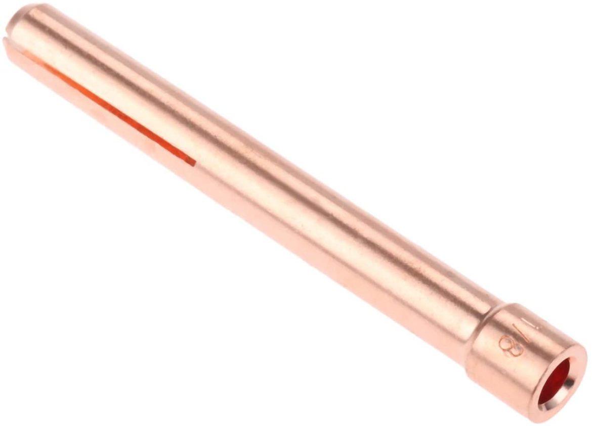 Weldcraft® Copper 1/8" Gas Lens Collet - Lenco Welding Accessories Ltd.